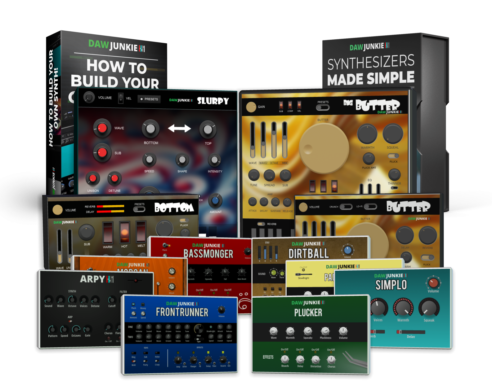 Essential Synth Bundle - DAWJunkie.com - Music Production Plugins and Effects